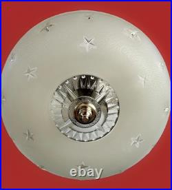 Art Deco Lamp » Antique 1920s-1930s Art Deco Nouveau Federal Stars ...
