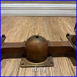 Art Deco Lamp » Antique Historical NYC Subway Circa 1920’s Copper ...